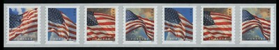 US #5879-82 2024 (68¢) Flag coil PS7 PNC7 VF NH MNH P1111 from 3K/10K ...