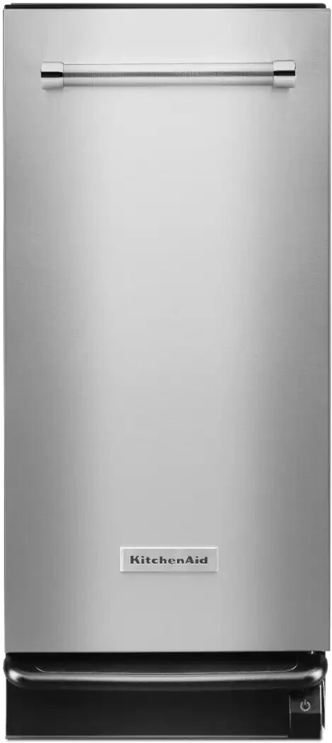 KitchenAid KTTS505ESS 15 Inch Built-In Trash Compactor 1/3 HP ...