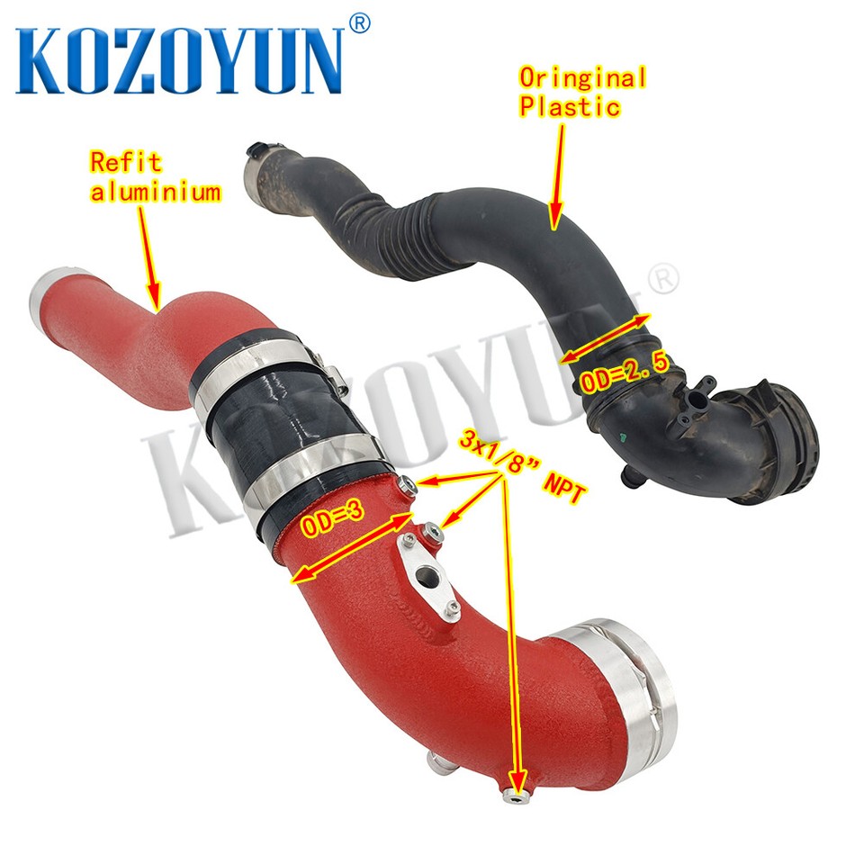 Charge pipe Boost pipe intake for BMW N20 N26 F20 F30 125i 220i 320i ...