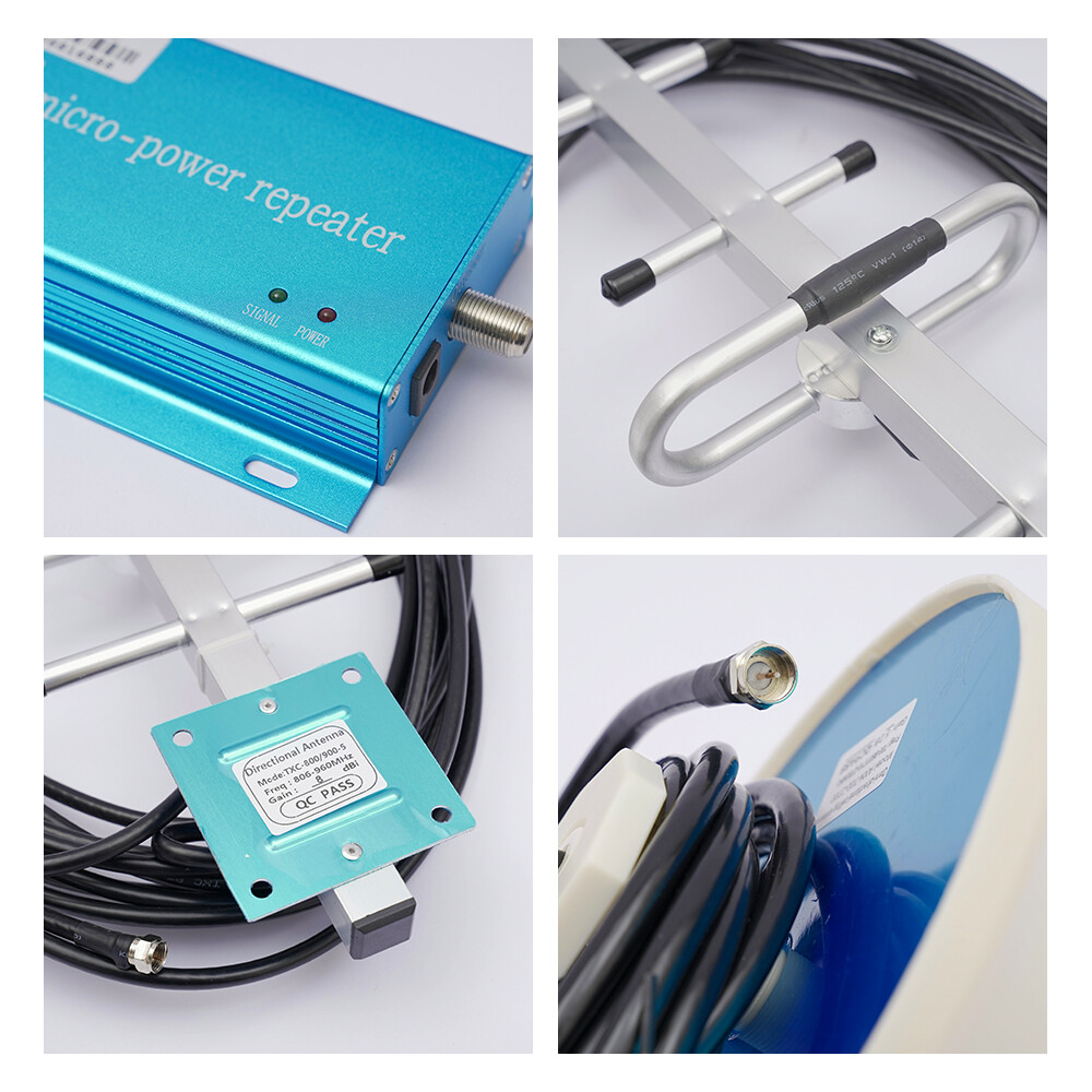 Cell Phone Signal Repeater Booster Amplifier w/Yagi Antenna Kit CDMA ...