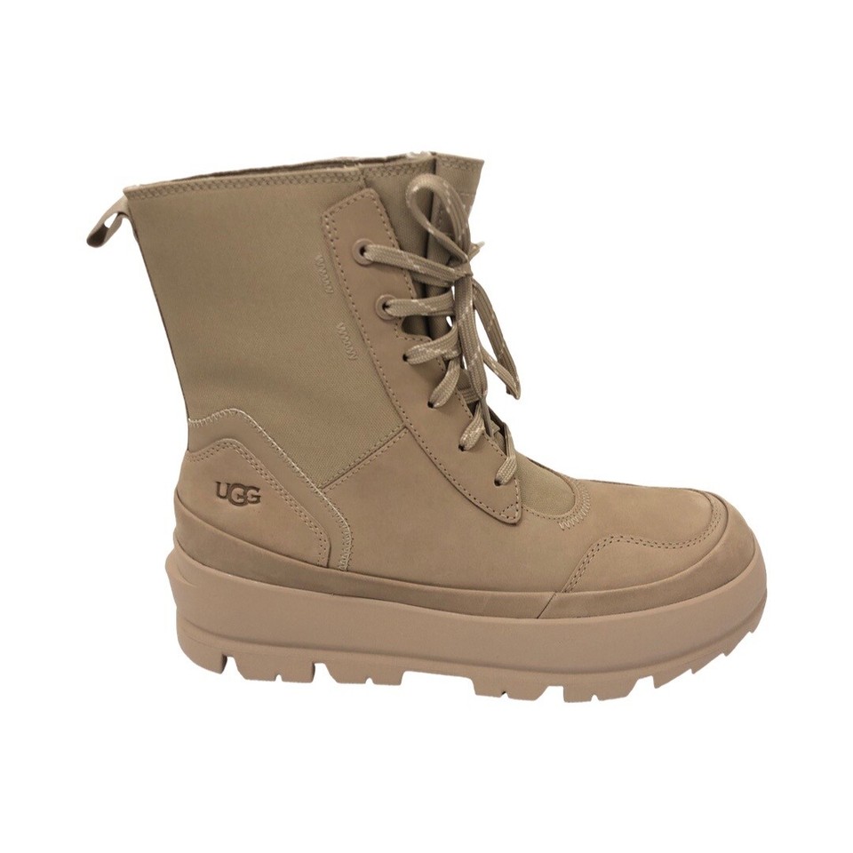 UGG Women's The UGG Lug Combat Boots Black White Sand Moss Green ...