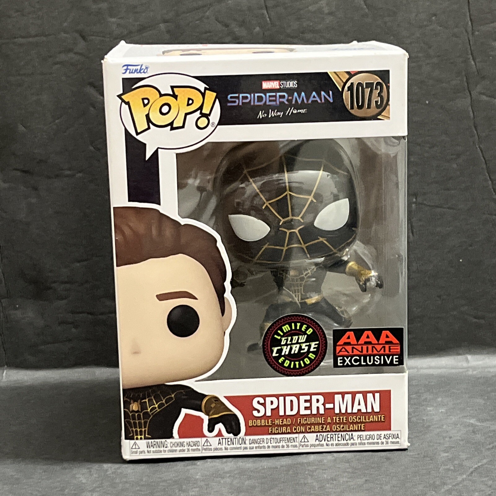 Funko Pop! Vinyl: Marvel - Spider-Man (Chase) - AAA Anime (Exclusive ...
