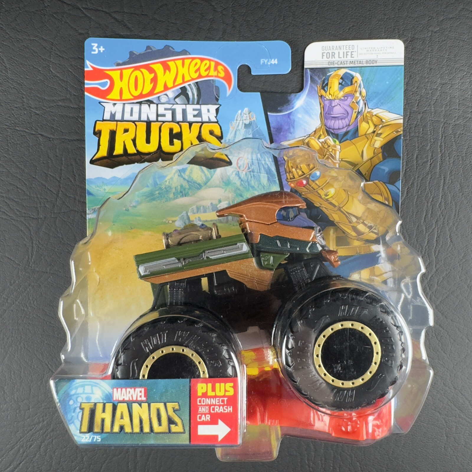 Hot Wheels Monster Truck MARVEL THANOS 1:64 Scale Die Cast New With ...