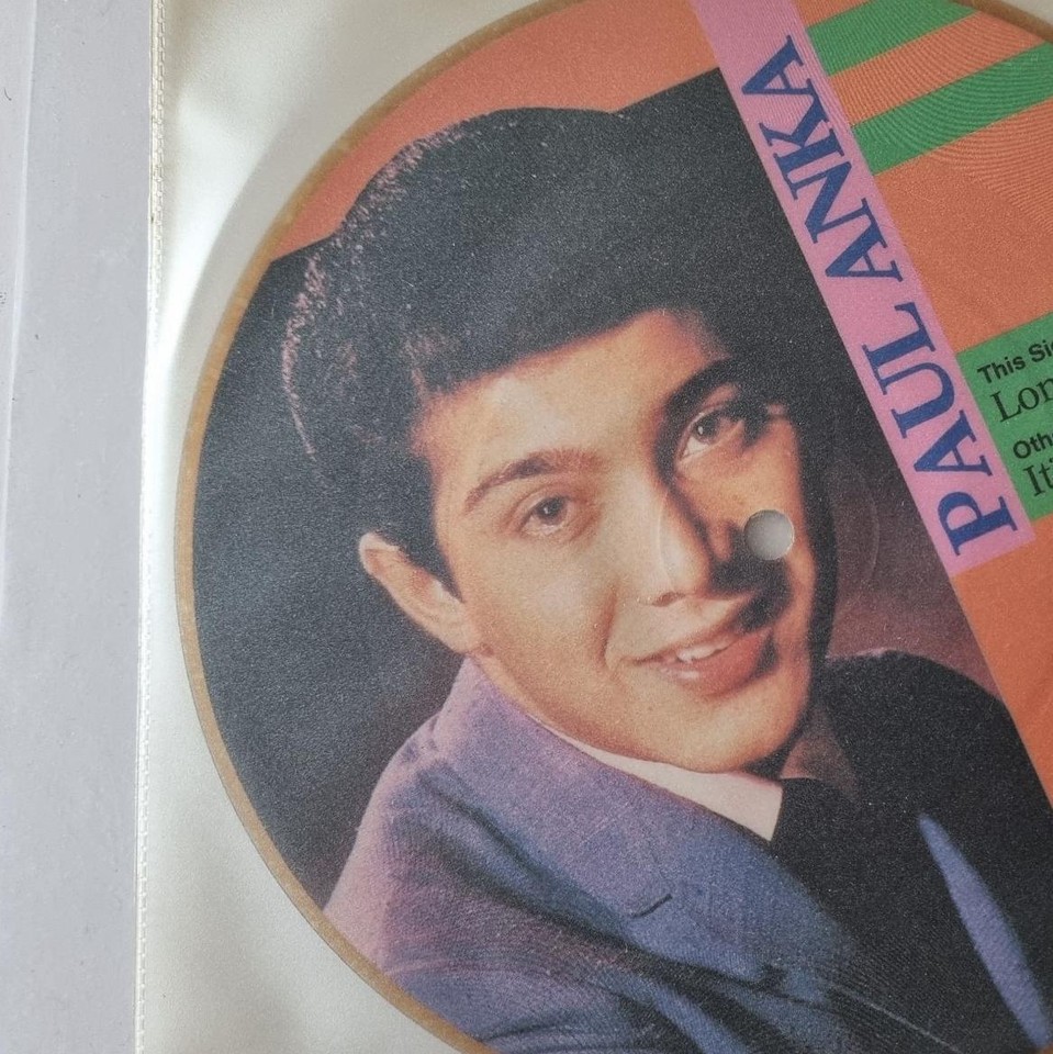 Paul Anka - Lonely boy/ It's time to cry 7'' Vinyl PICTURE DISC | eBay