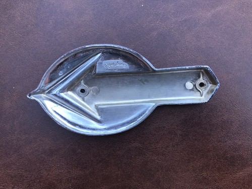 Vtg Harley Davidson Panhead Knucklehead Flathead Tank Emblem Eagle Iron ...