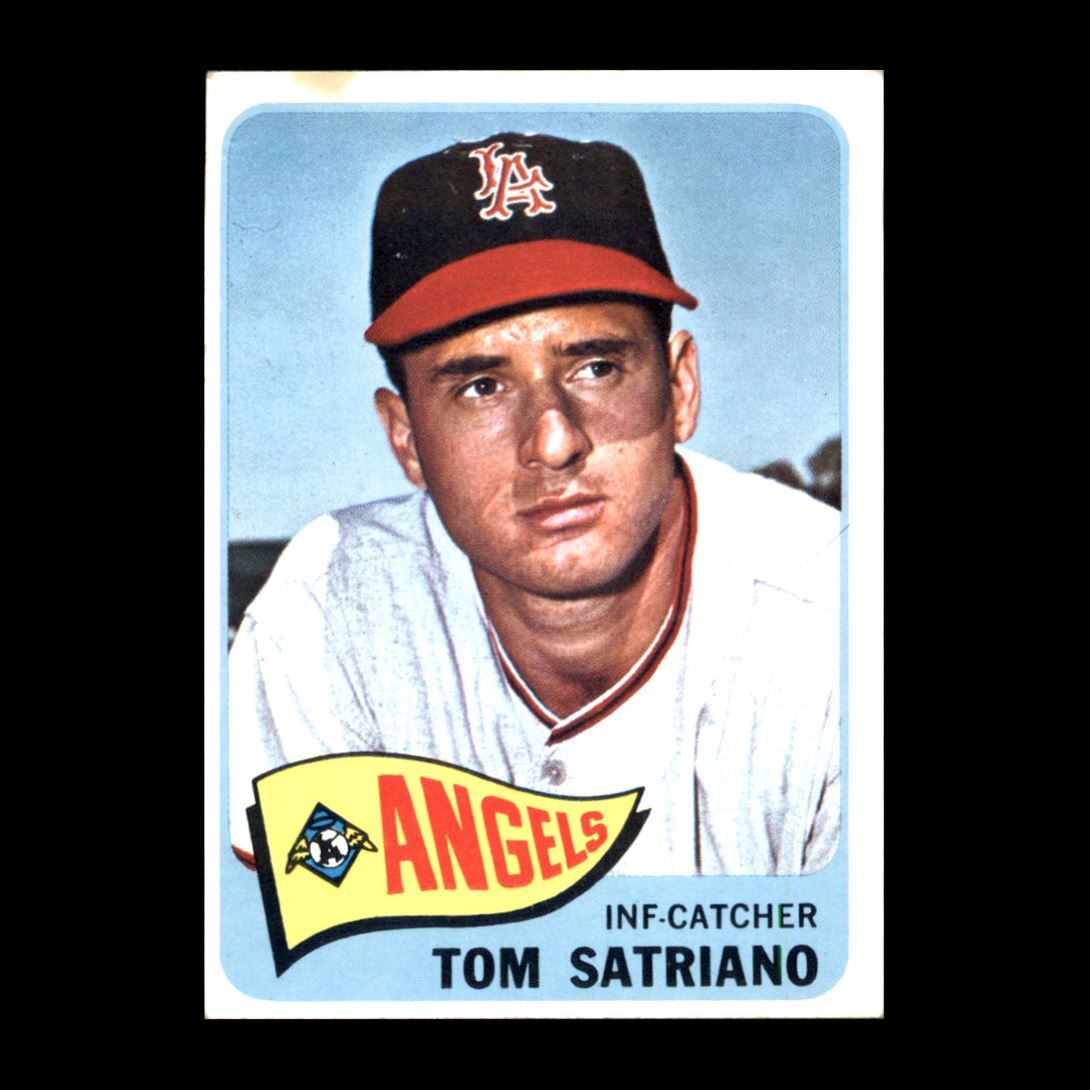 Tom Satriano 1965 Topps Los Angeles Angels #124 Vintage Set Break! | eBay