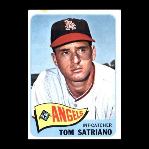 Tom Satriano 1965 Topps Los Angeles Angels #124 Vintage Set Break! | eBay