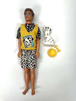 VTG Barbie Pet Pals Kevin Doll Skipper Boyfriend Dalmation Dog Puppy ...