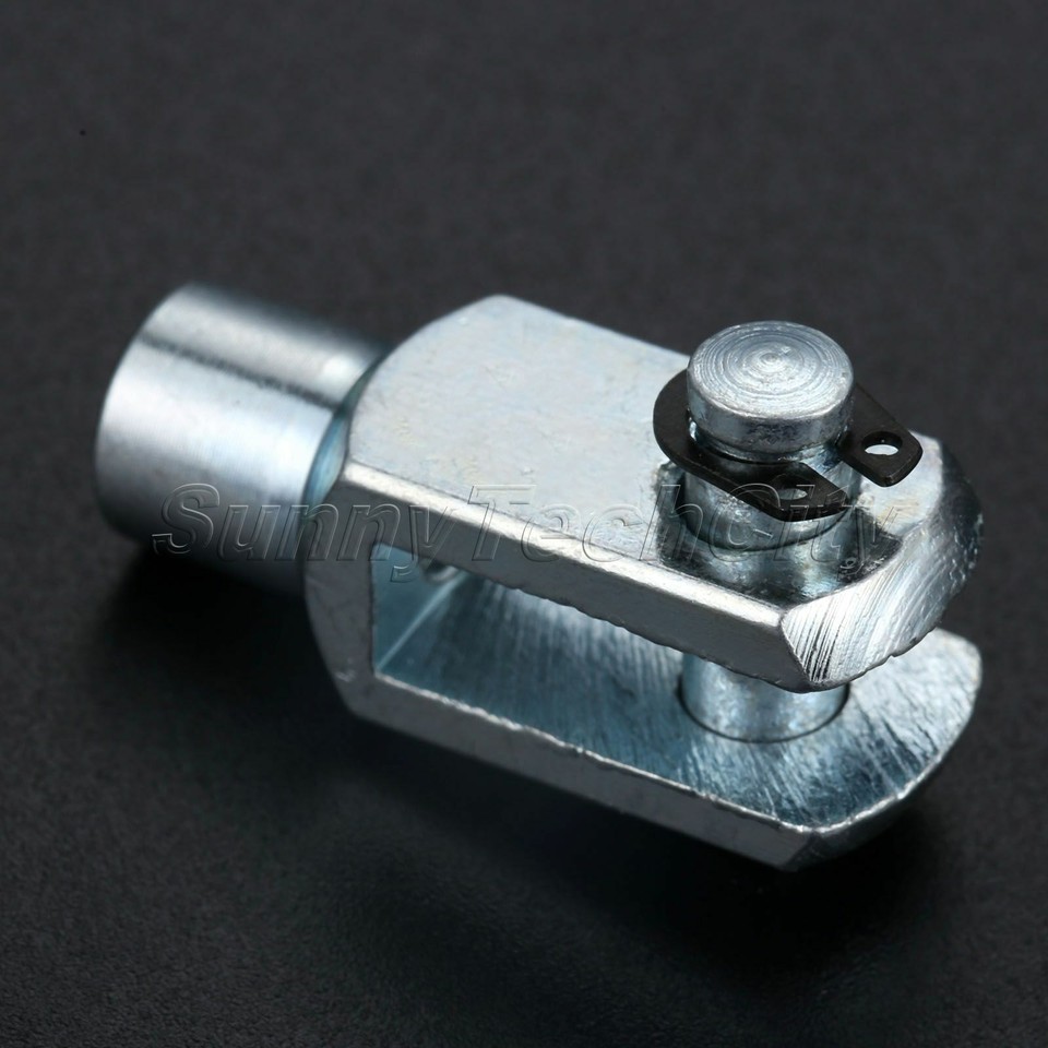 Metal Piston Rod End fit Clevis 16mm/0.63" M6*1 Bore Air Pneumatic ...