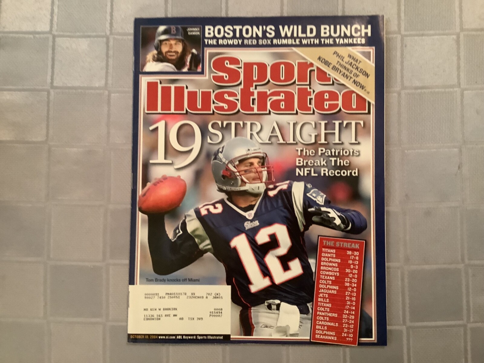 Sports illustrated October 18, 2004 | eBay