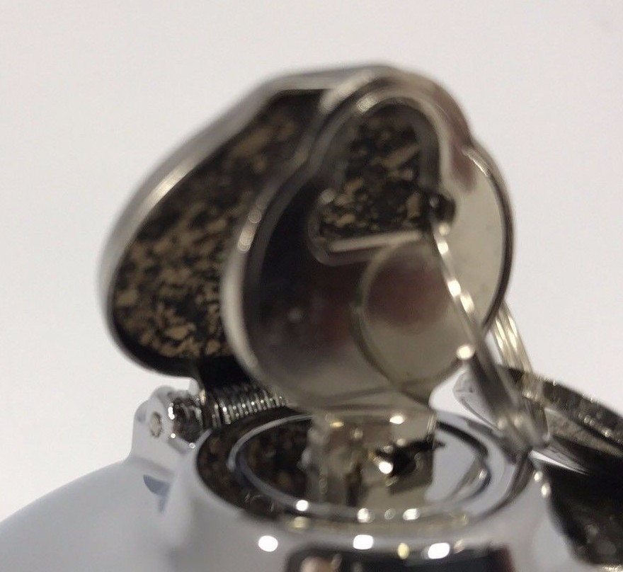 1938-1971 GM Licensed Embossed Chrome Metal Locking Gas Cap W Keys Car ...