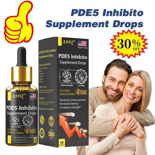 1x PDE5 Inhibitor Supplement Drops -- 30ML -- UK | eBay UK