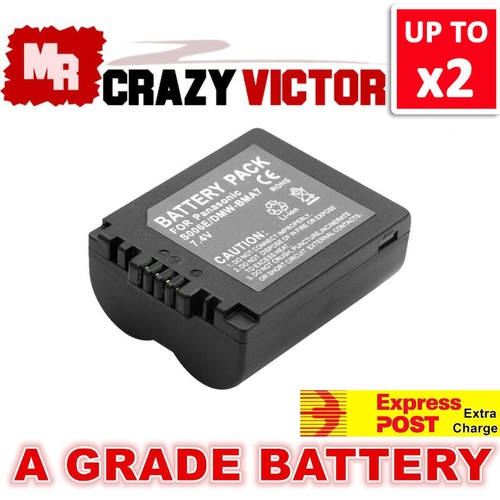 Battery for Panasonic Lumix DMC FZ18 FZ28 FZ30 FZ35 FZ38 FZ50 FZ7 FZ8 ...