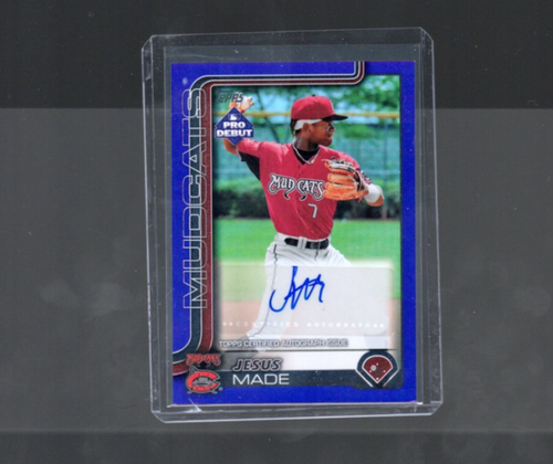 2025 Topps Pro Debut - Jesus Made #PD-39 Purple Foil Autographs /299 ...