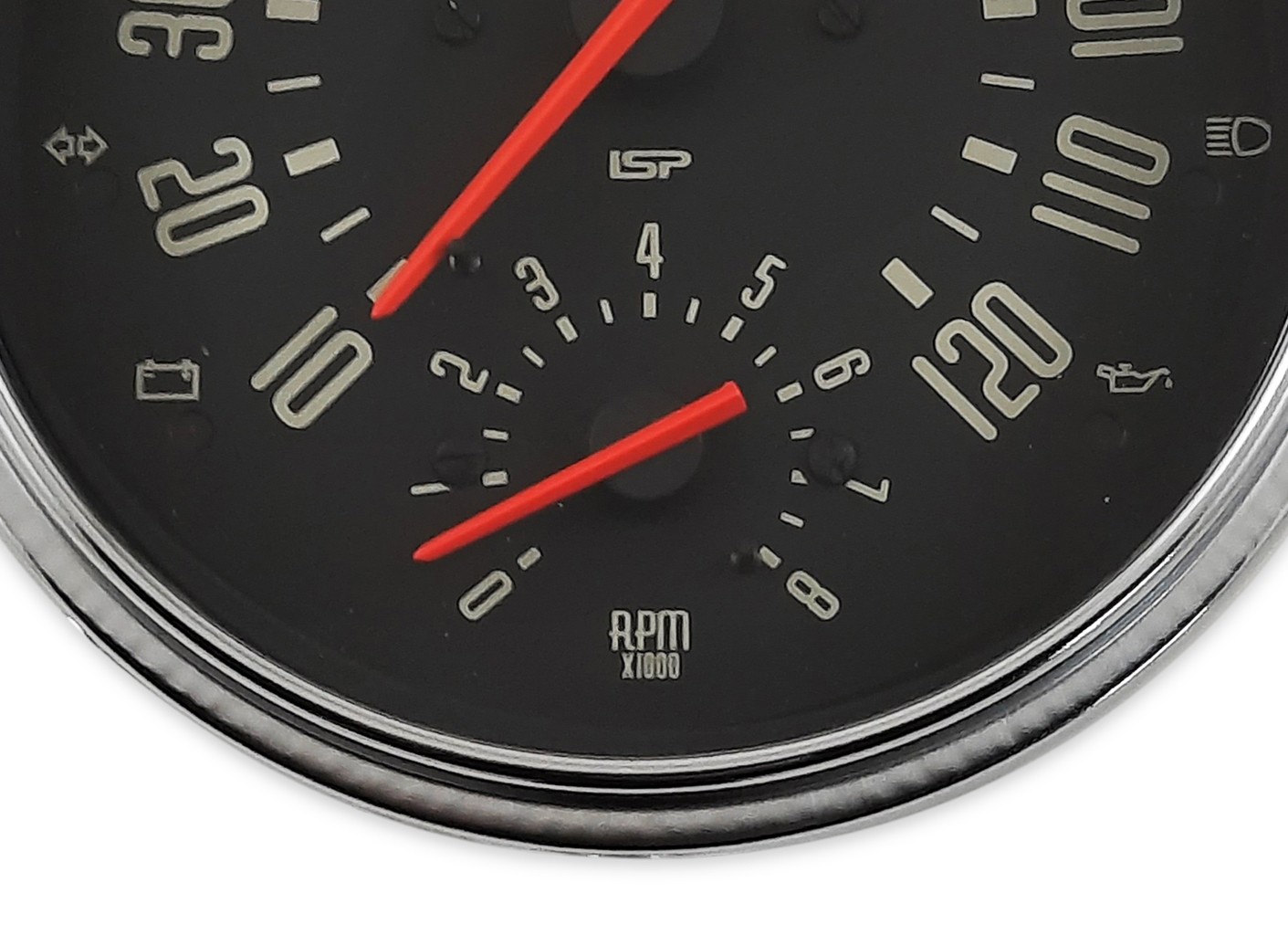 VW BUG BUS GHIA ISP RALLY SERIES 120 MPH SPEEDOMETER w/COMBO 8K ...