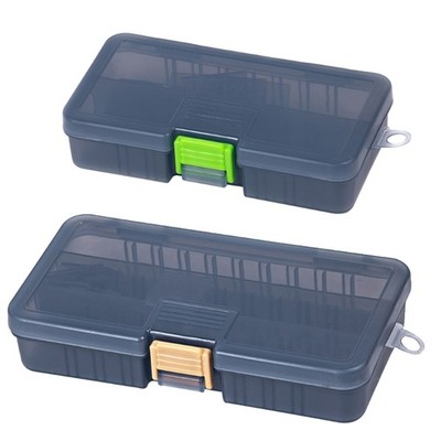 Waterproof Fishing Tackle Box Fish Lure Storage Trags Organizers Box ...