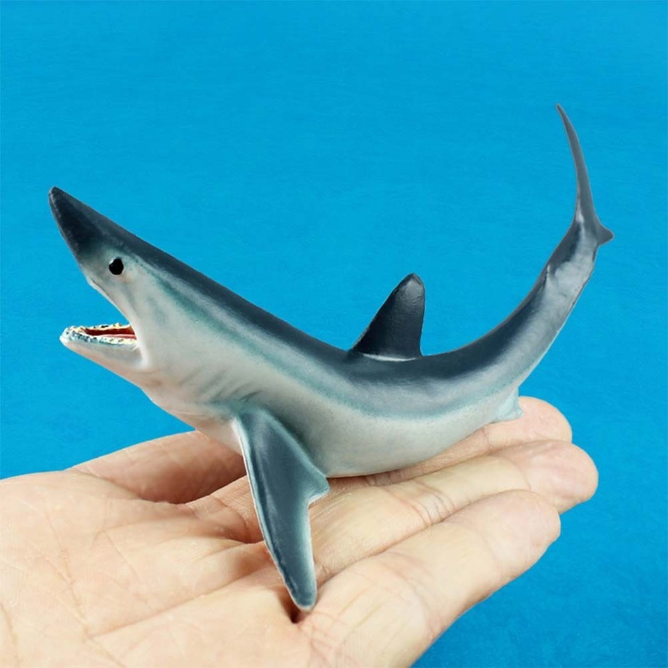 Simulation Model Toy Lifelike Sea Fish Miniatures Shark Animal ...
