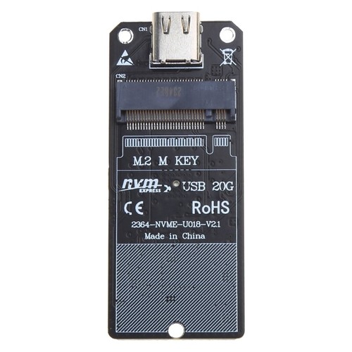 SSD Adapter Board ASM2364 Main Control Chip Metal Material SSD Adapters ...