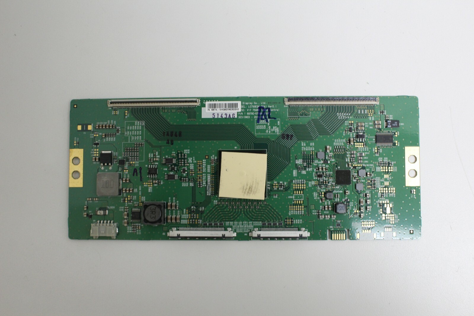 75" SONY XBR-75X850E T-CON BOARD 6871L-5143AG | eBay