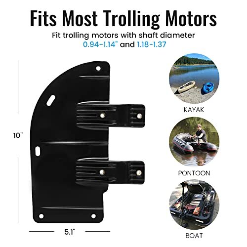 Boat Rudder Clamp Fits 2455 Thrust Trolling Motors Accessories For ...