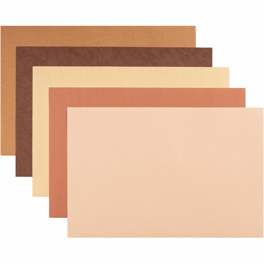 Pacon Multicultural Construction Paper - 18" X 12" - Assorted (PAC9512 ...