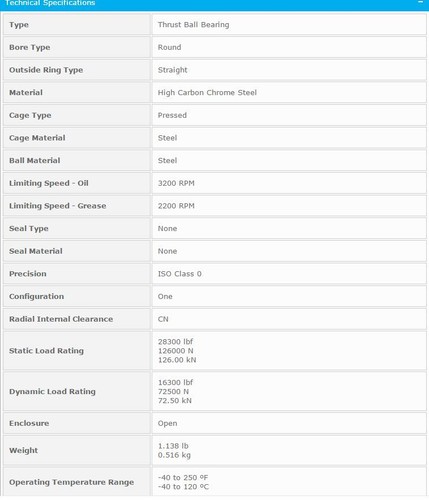 1PC NTN 51406 Thrust ball bearing 30x32x70mm | eBay