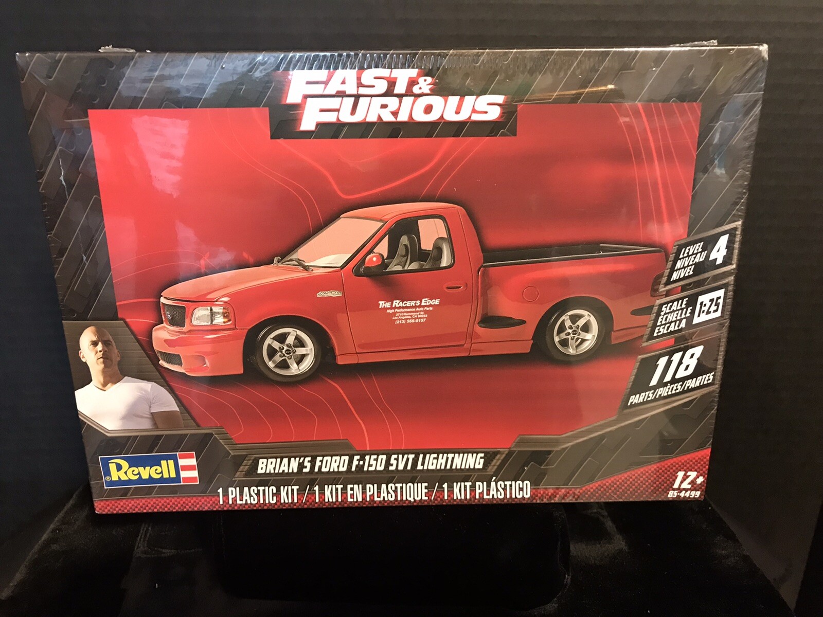 REVELL 85-4499 FAST & FURIOUS BRIAN’S FORD F-150 MODEL KIT-NIB-1:25 ...