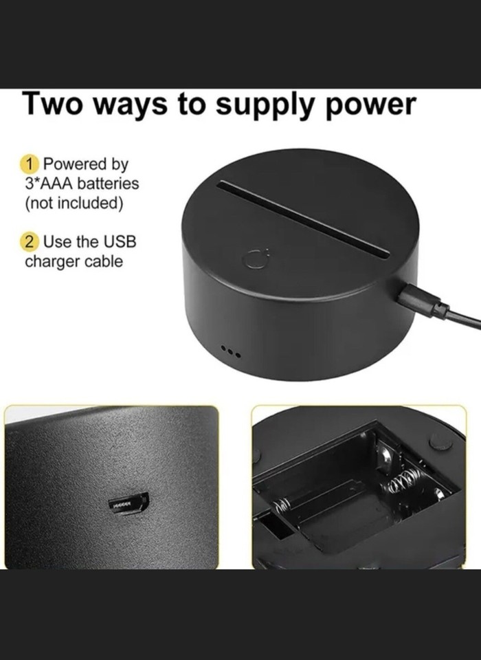 The GOONIES 3D LED Light Lamp 8 Colors W/remote (Show It Off) Night ...