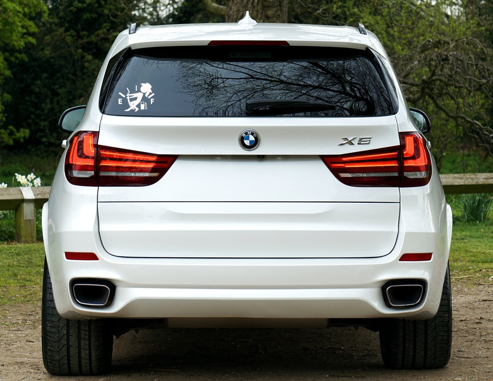 Empty Full Decal running on empty decal Gas tank | eBay