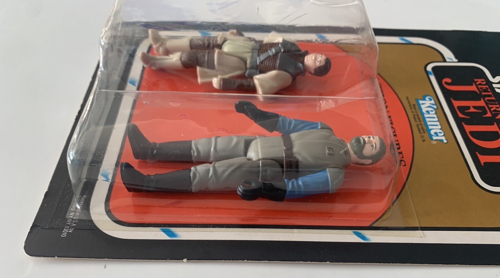 STAR WARS 1983 KENNER RETURN OF THE JEDI KAY BEE 2 PACK PRINCESS LEIA ...