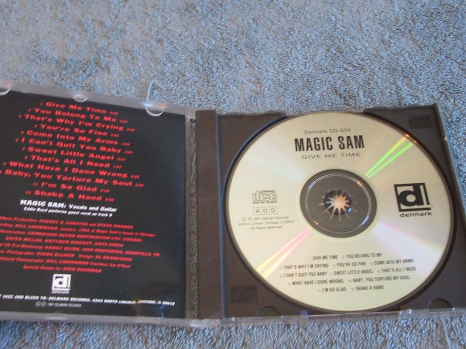 Magic Sam cd give me time delmark 654 blues Chicago | eBay