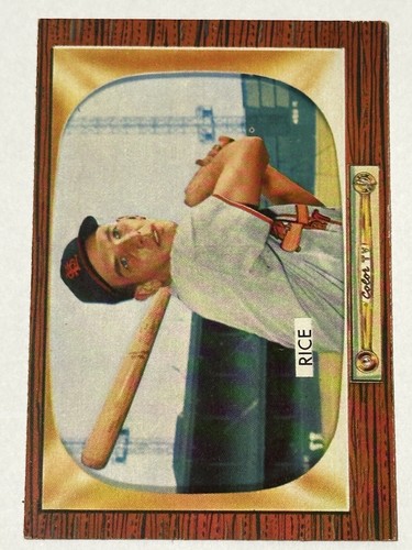 1955 Bowman #106 Del Rice St. Louis Cardinals | eBay