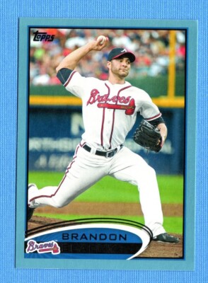 2012 Topps Wal-Mart Blue Border #364 Brandon Beachy Atlanta Braves | eBay