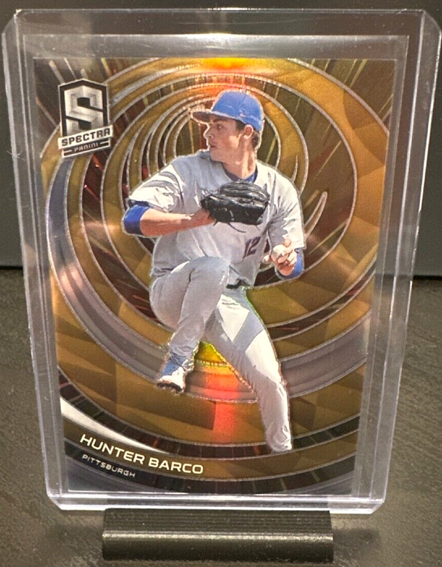 2023 Panini Chronicles - Spectra Hyper Prizm #23 Hunter Barco /50 (RC ...