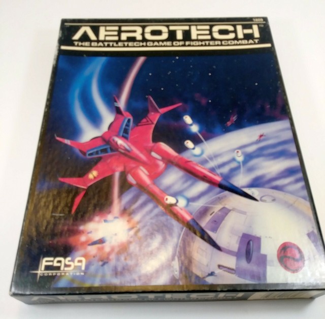 AEROTECH Set 1609 The Battletech Game of Fighter Combat 1st Edition for ...