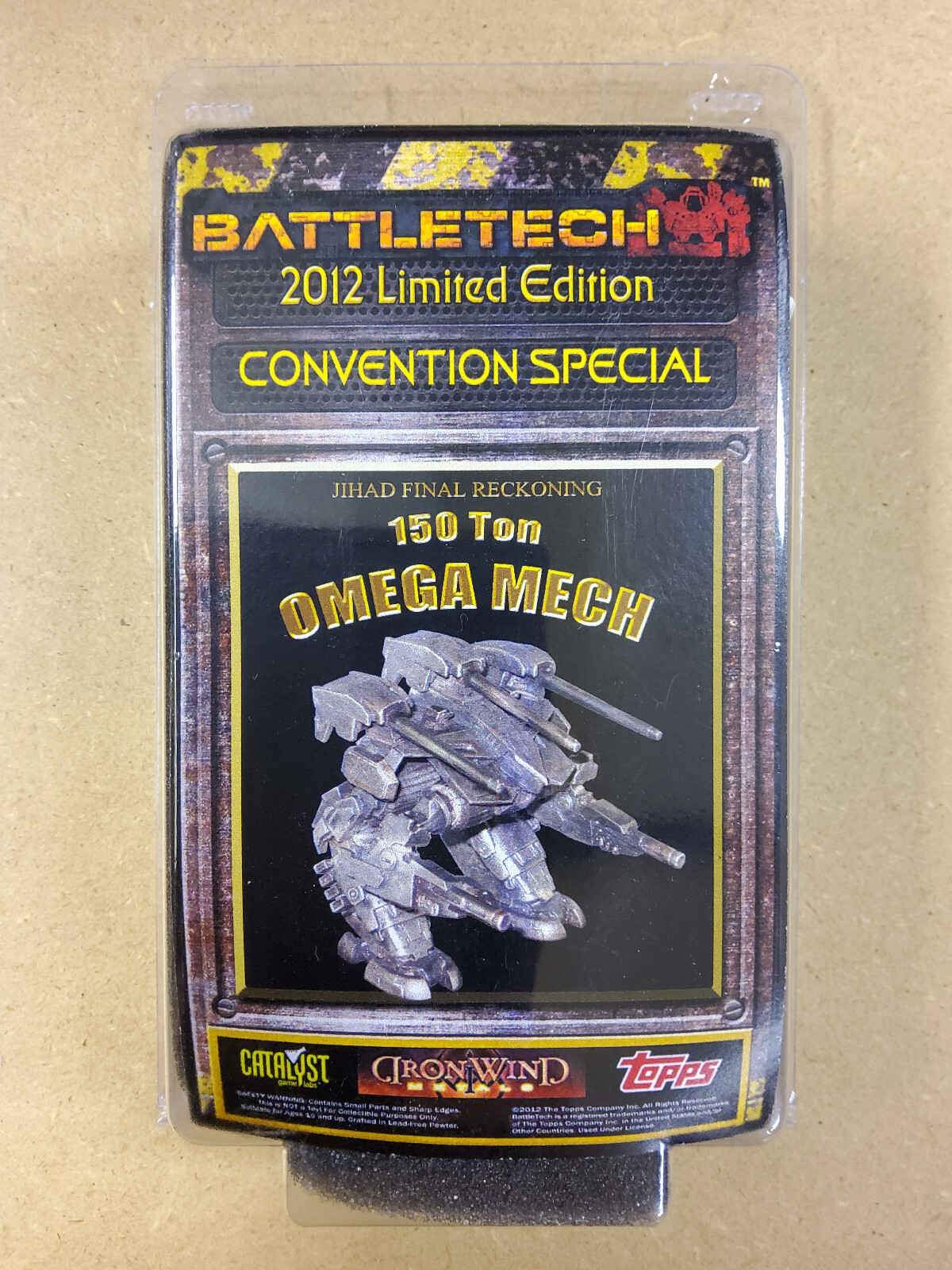 Battletech Miniatures - Omega SHP-X4 - 150 ton - 2012 Limited Edition ...