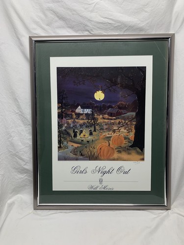 Will Moses “Girls Night Out” Signed Poster - Framed - Halloween/Witches ...