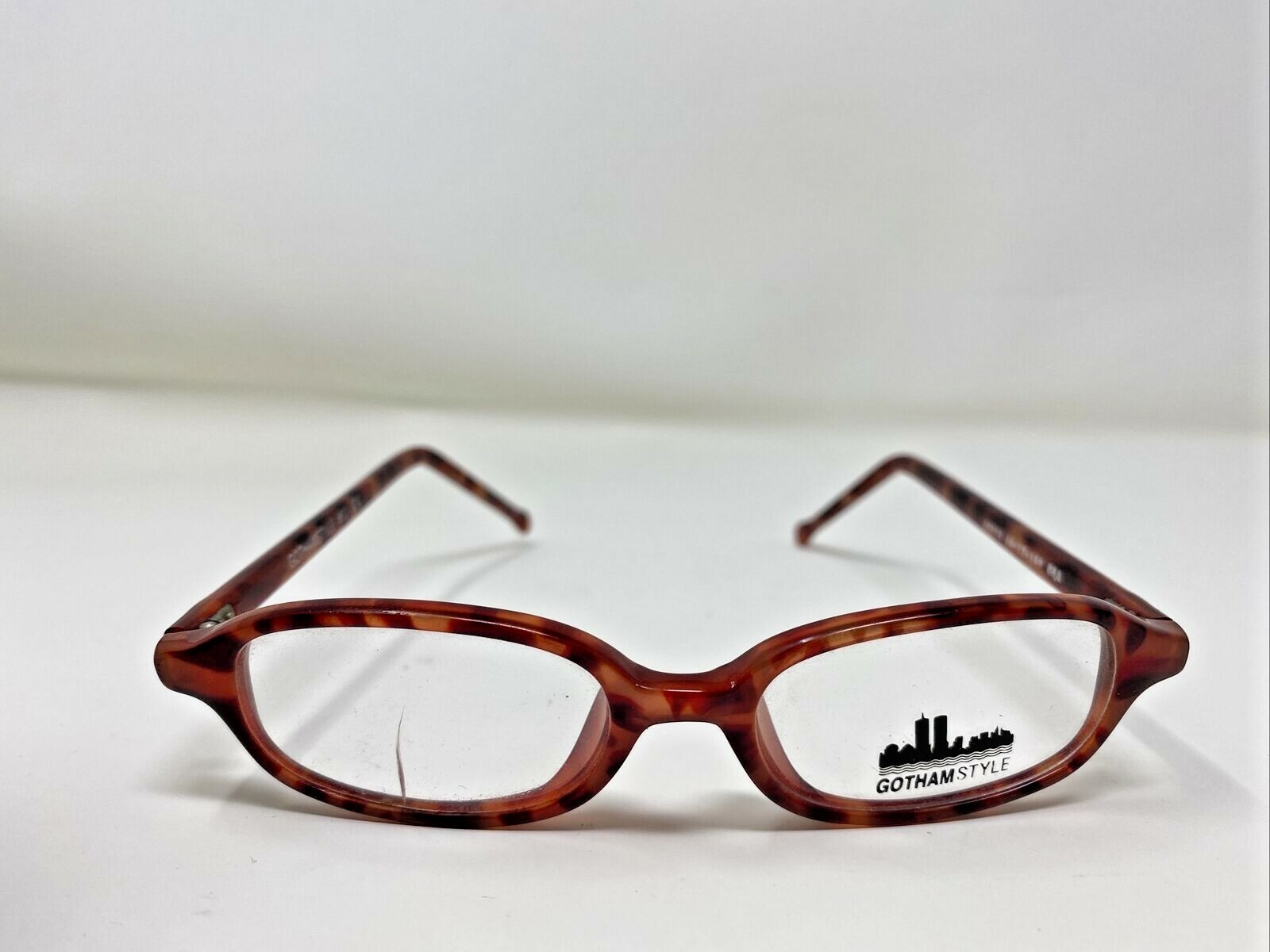Gotham Style Eyeglasses Frames 44-17-140 Amber Full Rim SH84 | eBay