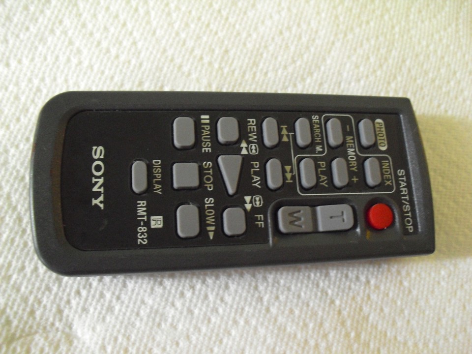 SONY REMOTE CONTROL RMT-832 FOR Sony DCR-IP1 MICROMV Digital | eBay