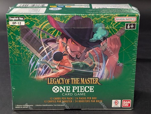 One Piece TCG: Legacy of The Master (OP-12) Booster Box Factory Sealed ...