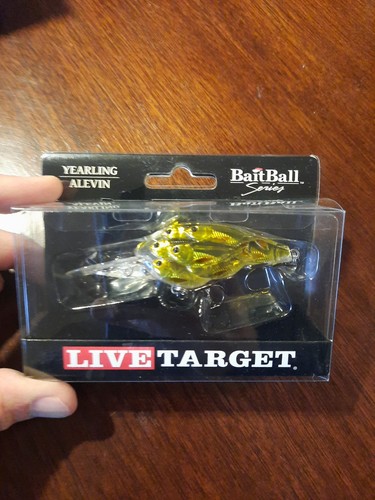 Koppers Live Target Yearling Bait Ball Series Crankbait Baitball 1/2oz ...