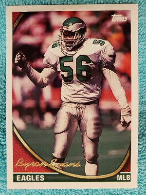 1994 TOPPS BYRON EVANS #640 PHILADELPHIA EAGLES | eBay