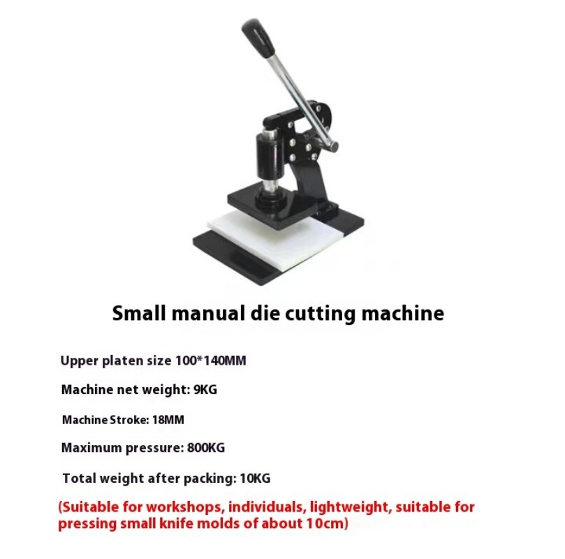 Small Manual Die Cutting Machine Die Cutting Knife Die Stamping Machine ...