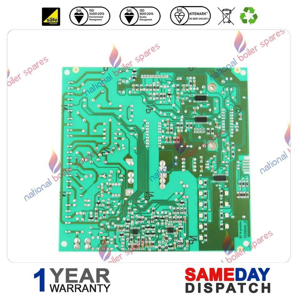 MAIN COMBI 30HE & SYSTEM 18HE 24HE 28HE BOILER PCB 248074 NOW USE ...
