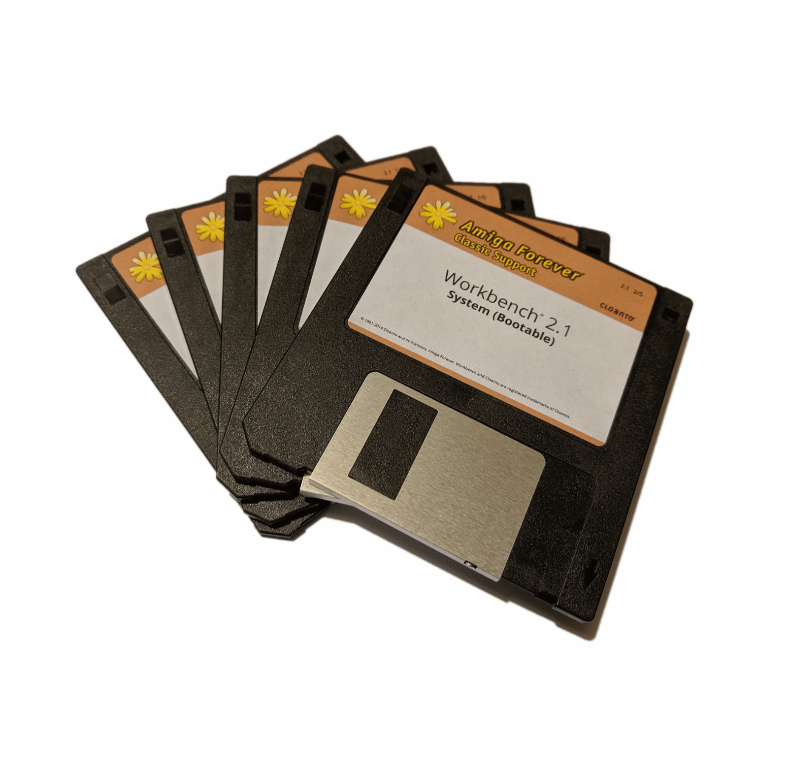 Amiga OS Workbench 2.1 Set Cloanto Real 3.5 inch DD Floppy Disks | eBay