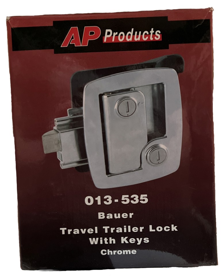 AP Products 013-535 Standard Bauer Travel Trailer Lock - Chrome ...