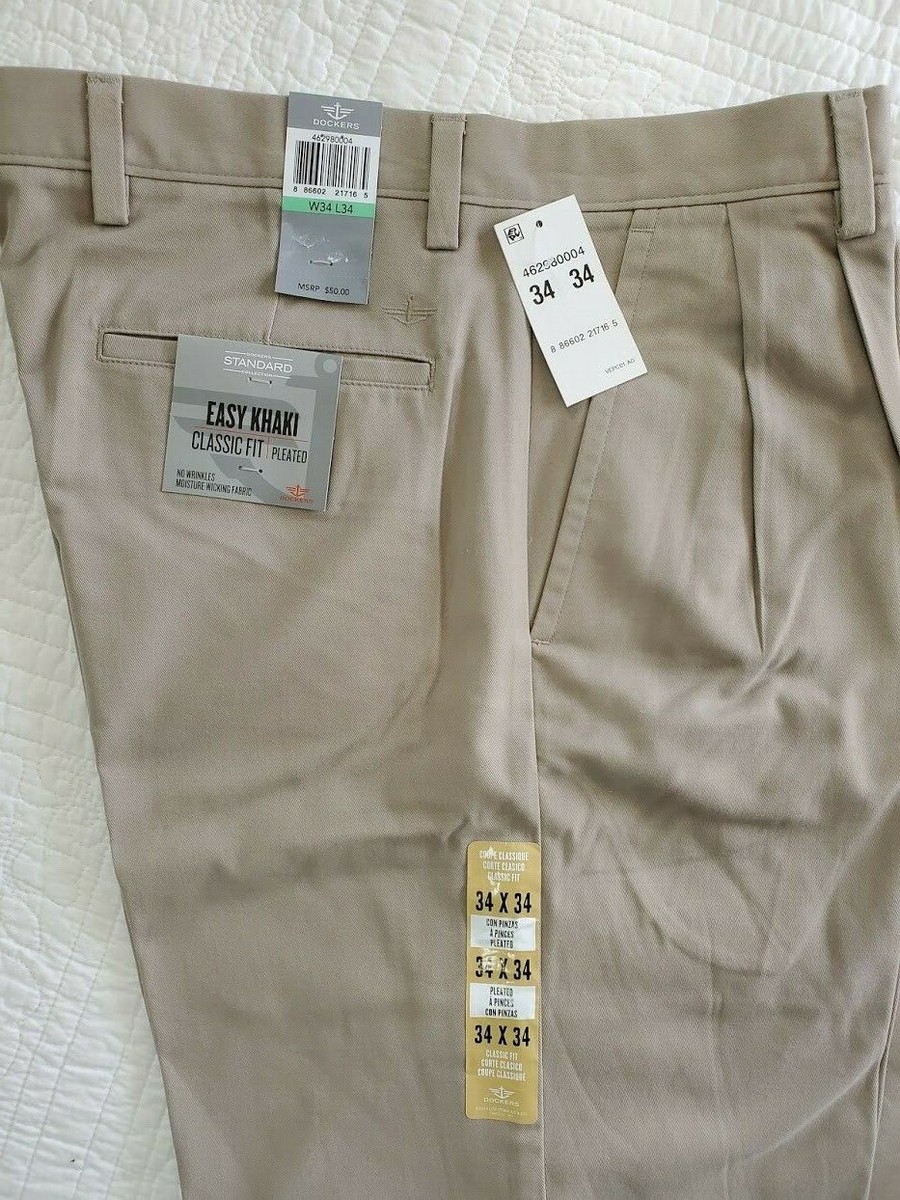 Dockers Pants For Men Dockers Straight Fit Workday Khaki Smart 360