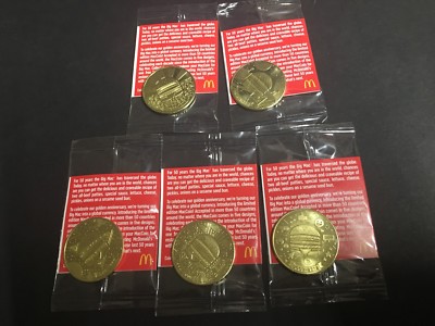 McDonalds 50 Years Of Big Mac Collectors Coin ** MacCoin ** COMPLETE ...