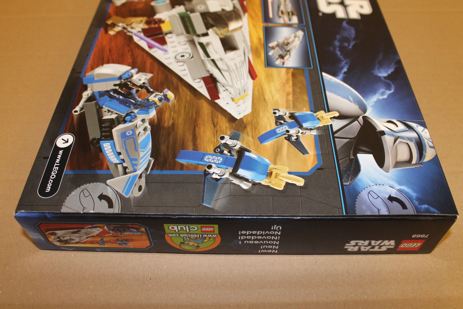 LEGO Star Wars 7868 Mace Windu's Jedi Starfighter BRAND NEW AND SEALED ...