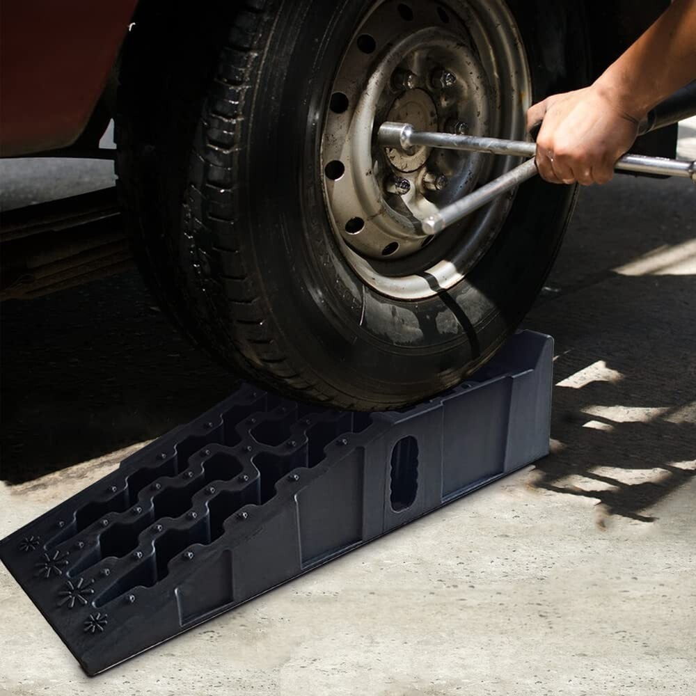 Max Heavy Duty Car Van Ramps 7 Ton 7000 KG GVW Low Clearance Vehicle ...